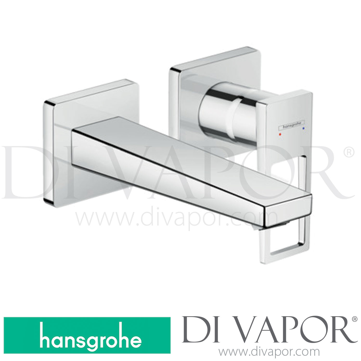 Hansgrohe 74525000 Metropol Single Lever Basin Mixer for Concealed ...