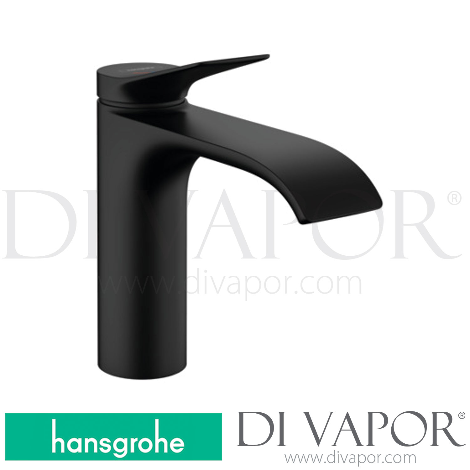 Hansgrohe 75022670 Vivenis Single Lever Basin Mixer 110 without Waste ...