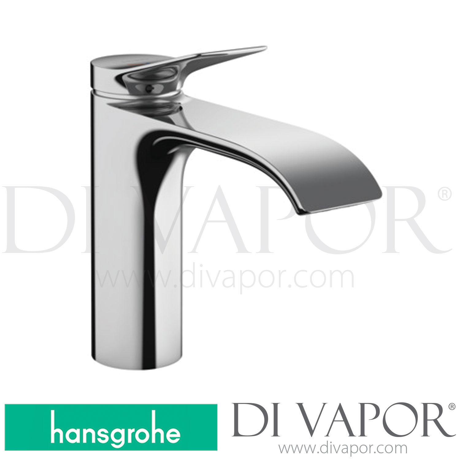 Hansgrohe 75024000 Vivenis Single Lever Basin Mixer 110 Coolstart ...