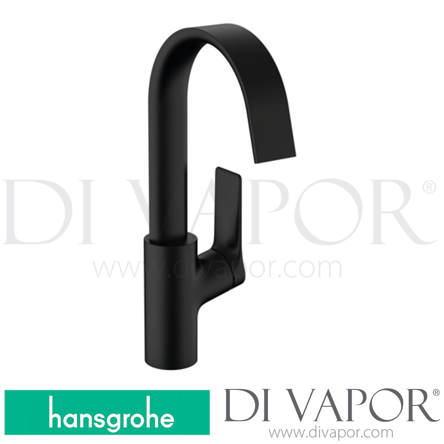 Hansgrohe 75032670 Vivenis Single Lever Basin Mixer 210 with Swivel ...