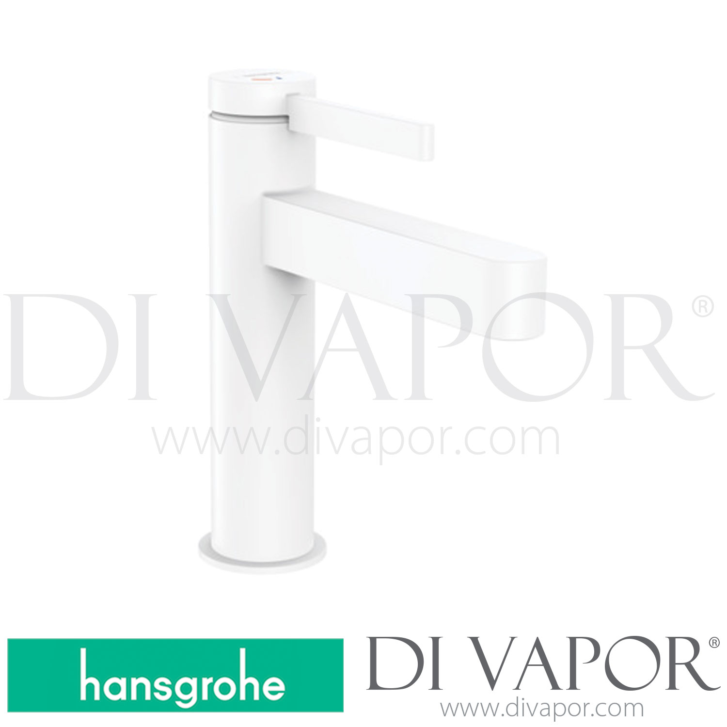 Hansgrohe 76023700 Finoris Single Lever Basin Mixer 110 with Push-Open ...