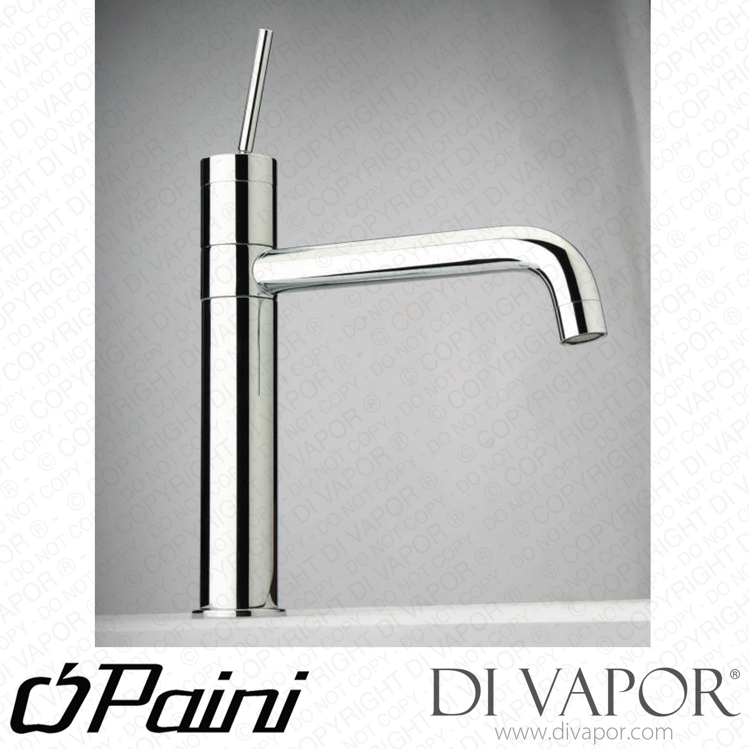 Paini 78CR579JOUK Minimal Cox Fountain Joystick Lever Chrome Tap Spare ...