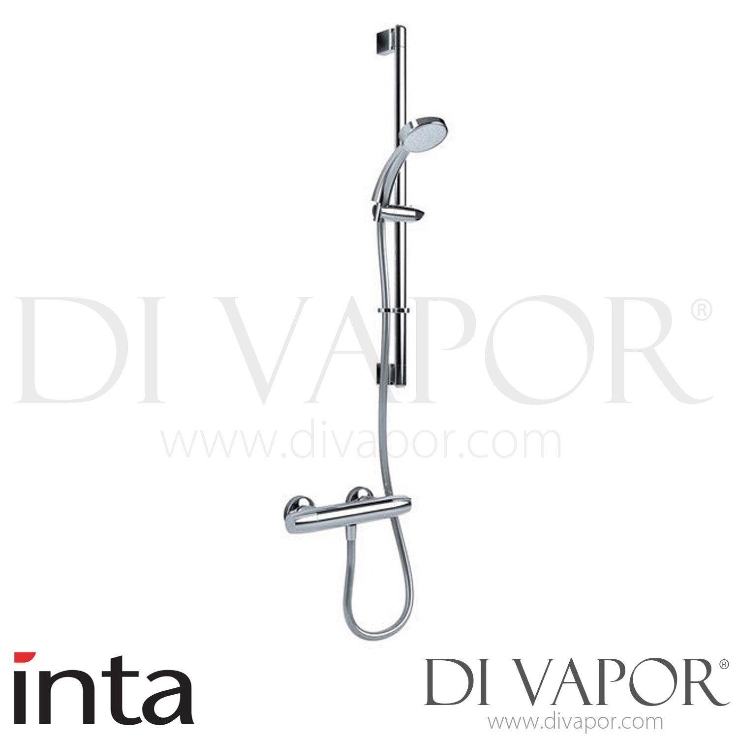 Inta 80002CP Sulis Thermostatic Bar Shower Spare Parts