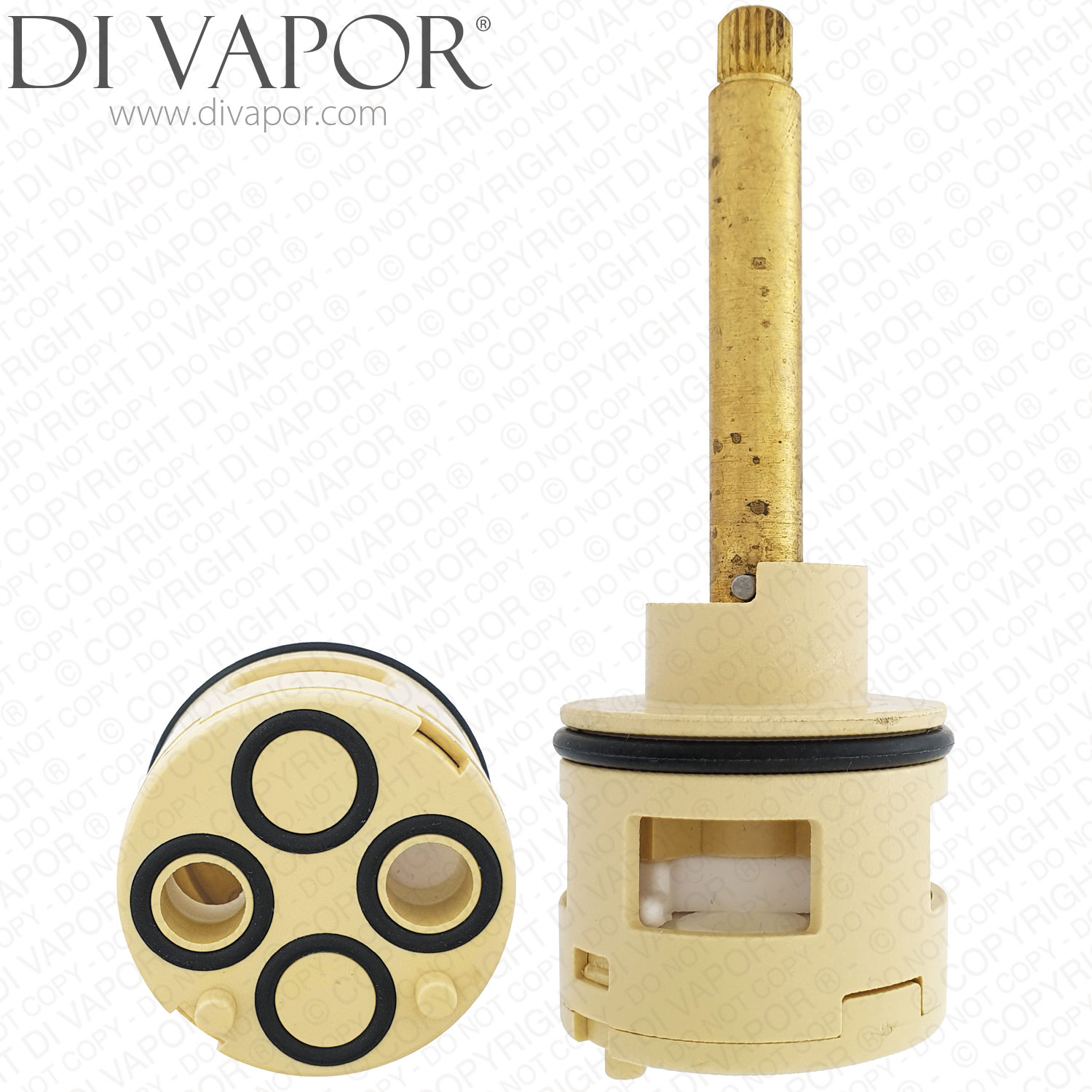 Diverter Cartridge for TMV2 Concealed Thermostatic Mixer Shower Valve ...