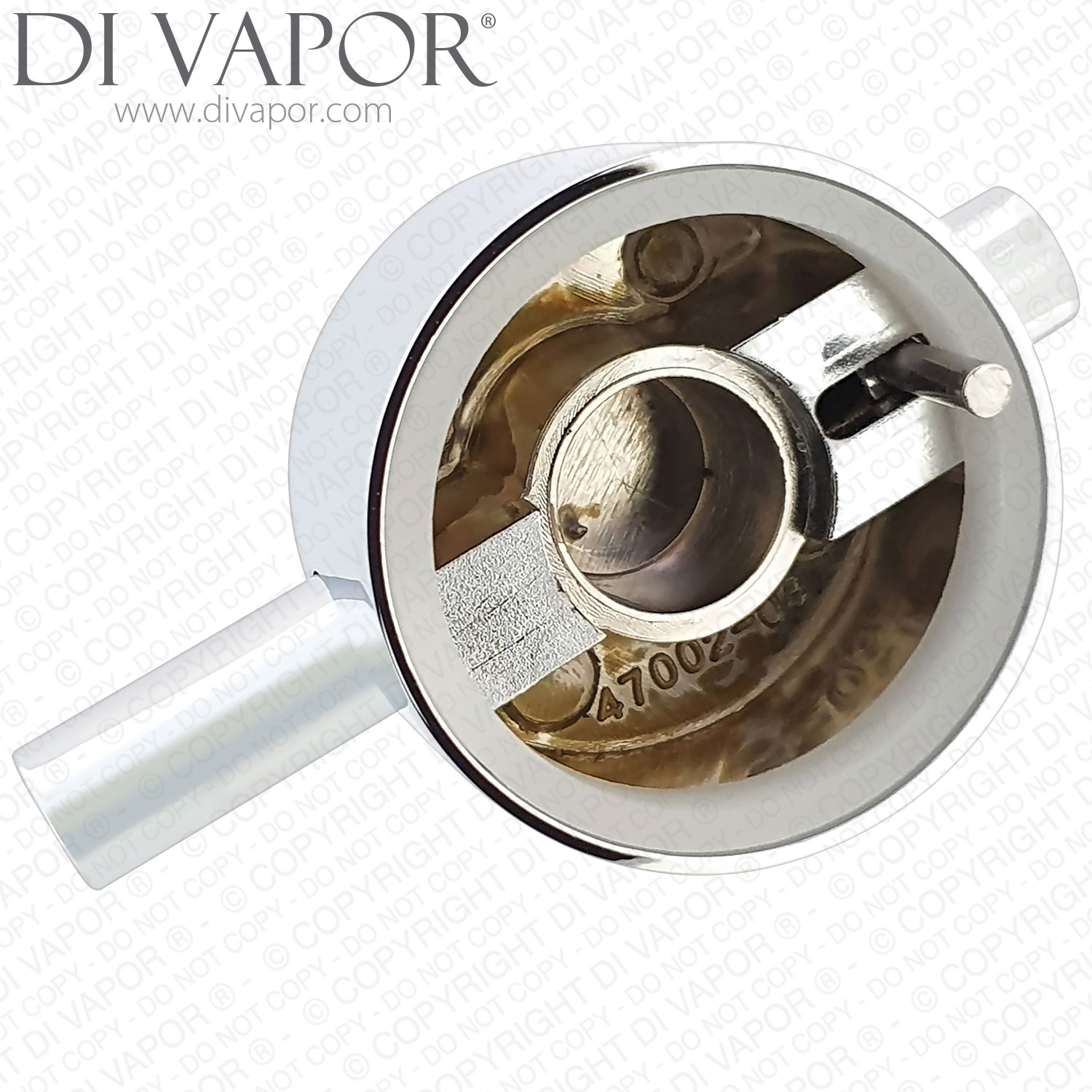 Round Chrome Temperature Control Handle for MTR356 Thermostatic ...