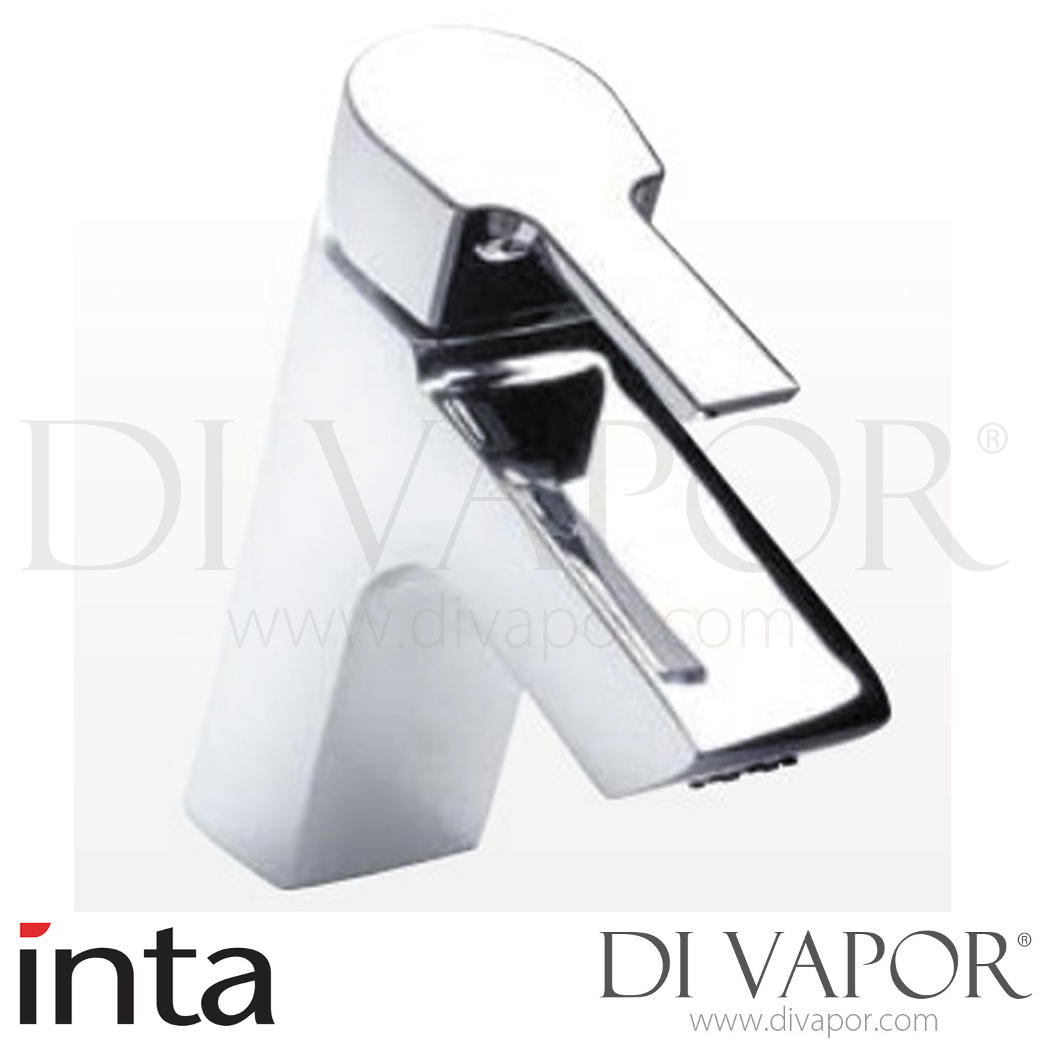 Inta 90037CP Vue Basin Mixer Tap with Click Clack Waste Spare Parts