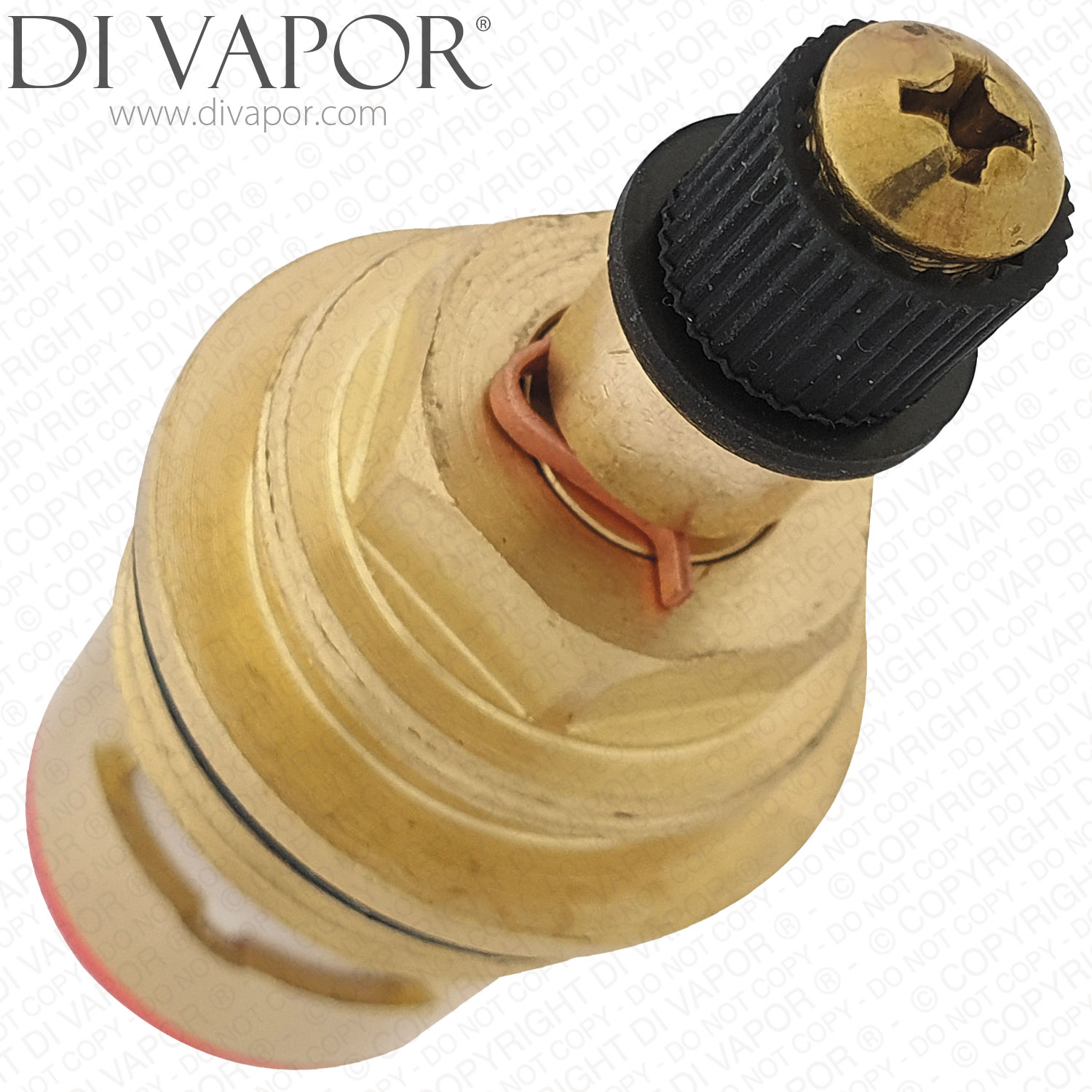 Bath Tap Replacement Cartridge - 36 splines - 3/4" - 56mm - Clockwise Open