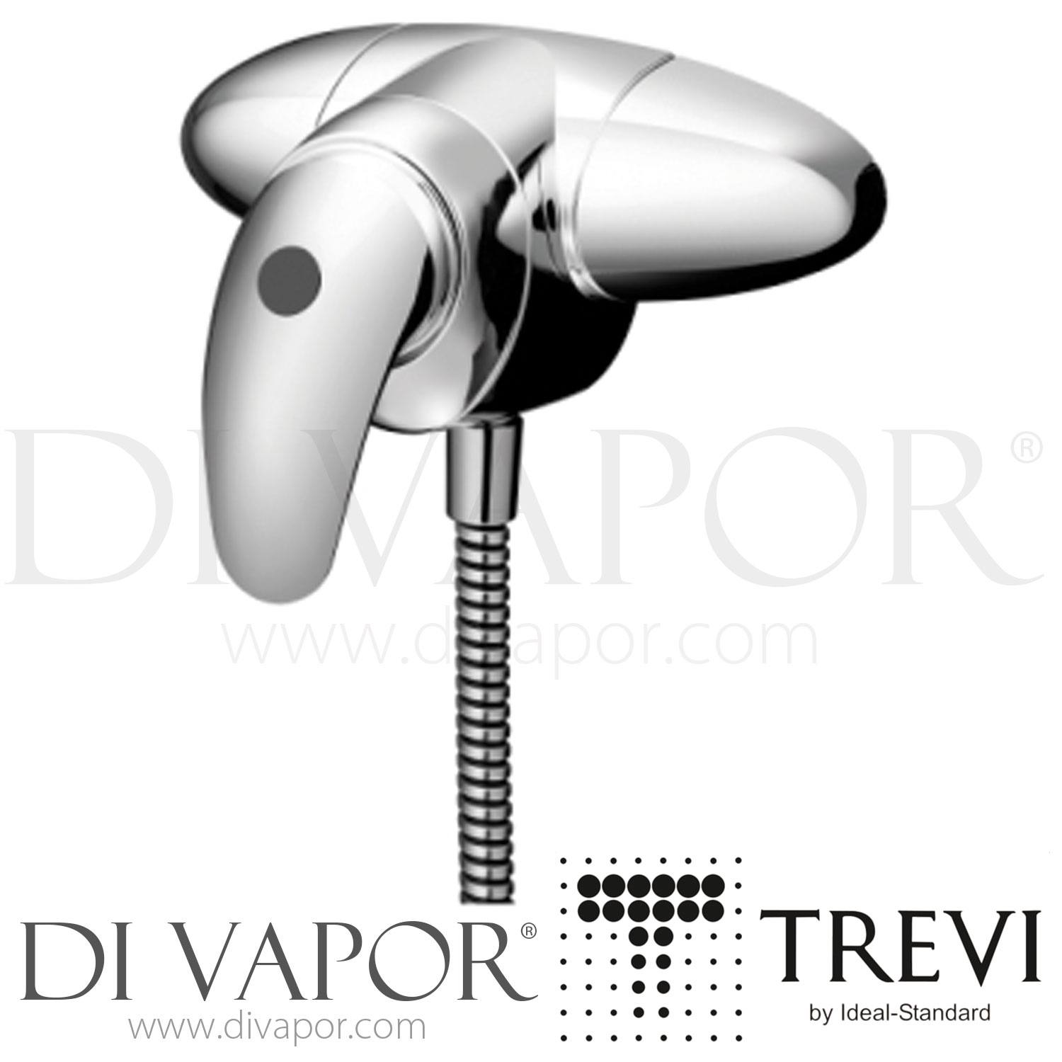 Trevi A3086AA Blend Exposed High Flow Single Lever Manual Shower Valve ...