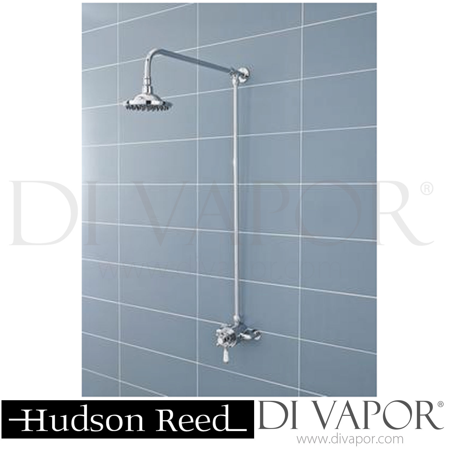 Hudson Reed A3091-A3600 Traditional Dual Exposed Thermostatic Shower ...