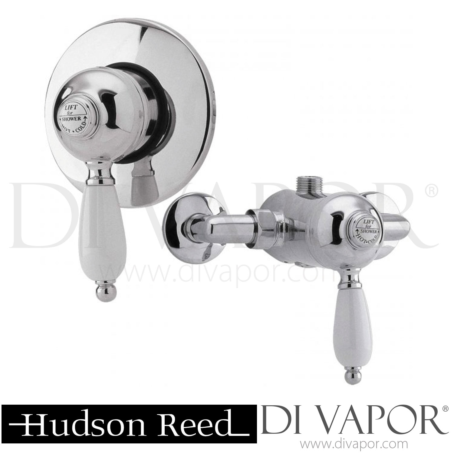 Hudson Reed / Ultra A3201 Nostalgic Manual Valve Concealed Shower Spare ...