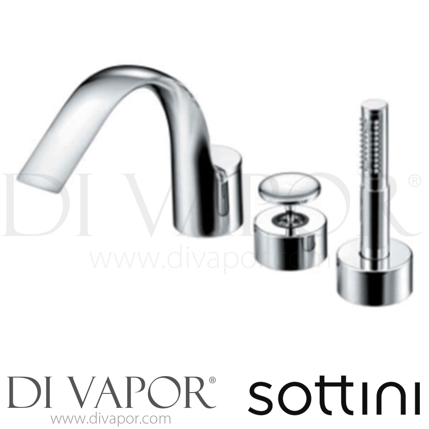 Sottini Artefact Single Lever Bath Shower Mixer Spare Parts A3669AA GEN1