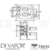 Trevi Outline Built-In Thermostatic Shower Spare Parts A3700AA GEN1