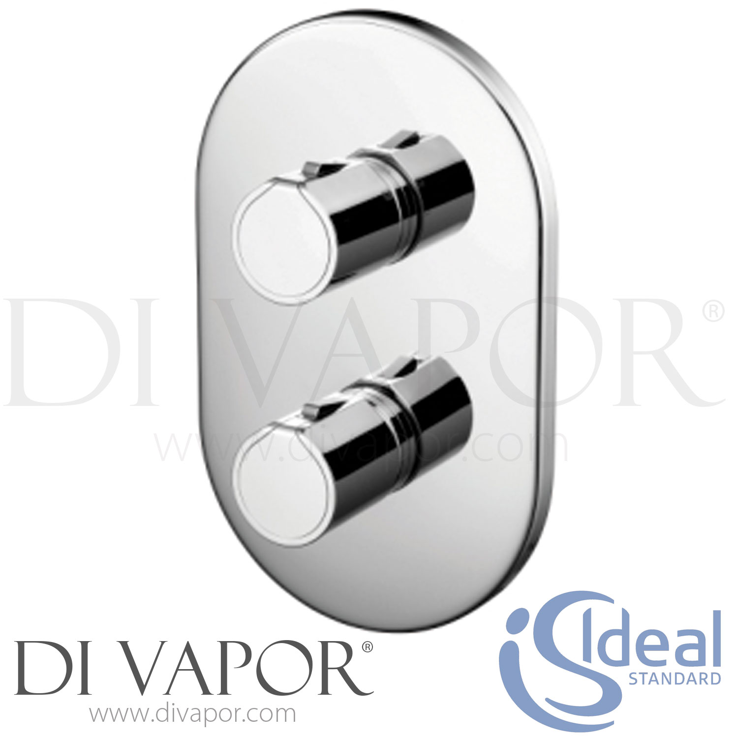 Ideal Standard A4105AA Active Faceplate and Handles for A3969NU Trevi ...