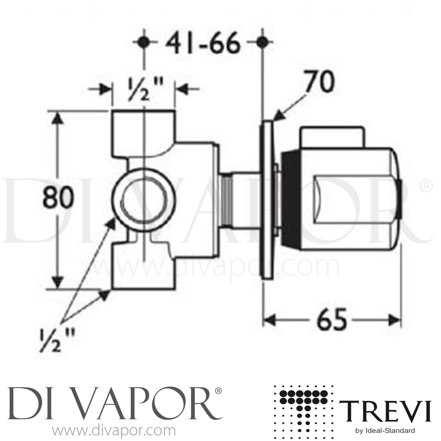 Trevi Boost Flow Control Valve Spare Parts A4860AA GEN1