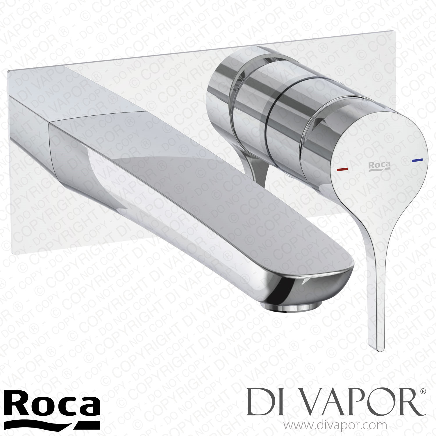 Roca Wall-Mounted Basin Mixer (A5A353AC00) Spare Parts