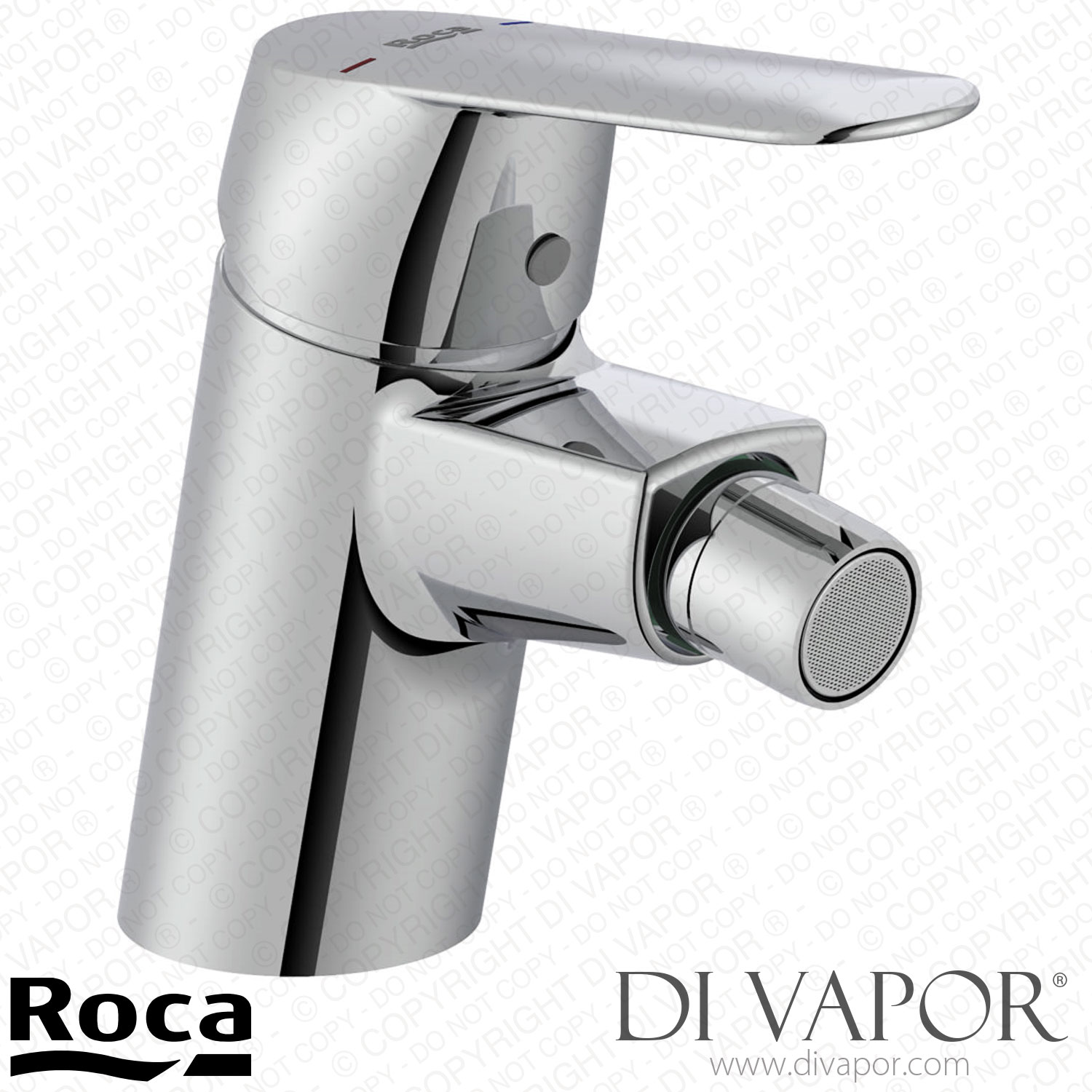 Roca Single Lever Bidet Mixer with Smooth Body (A5A6D25C00) Spare Parts