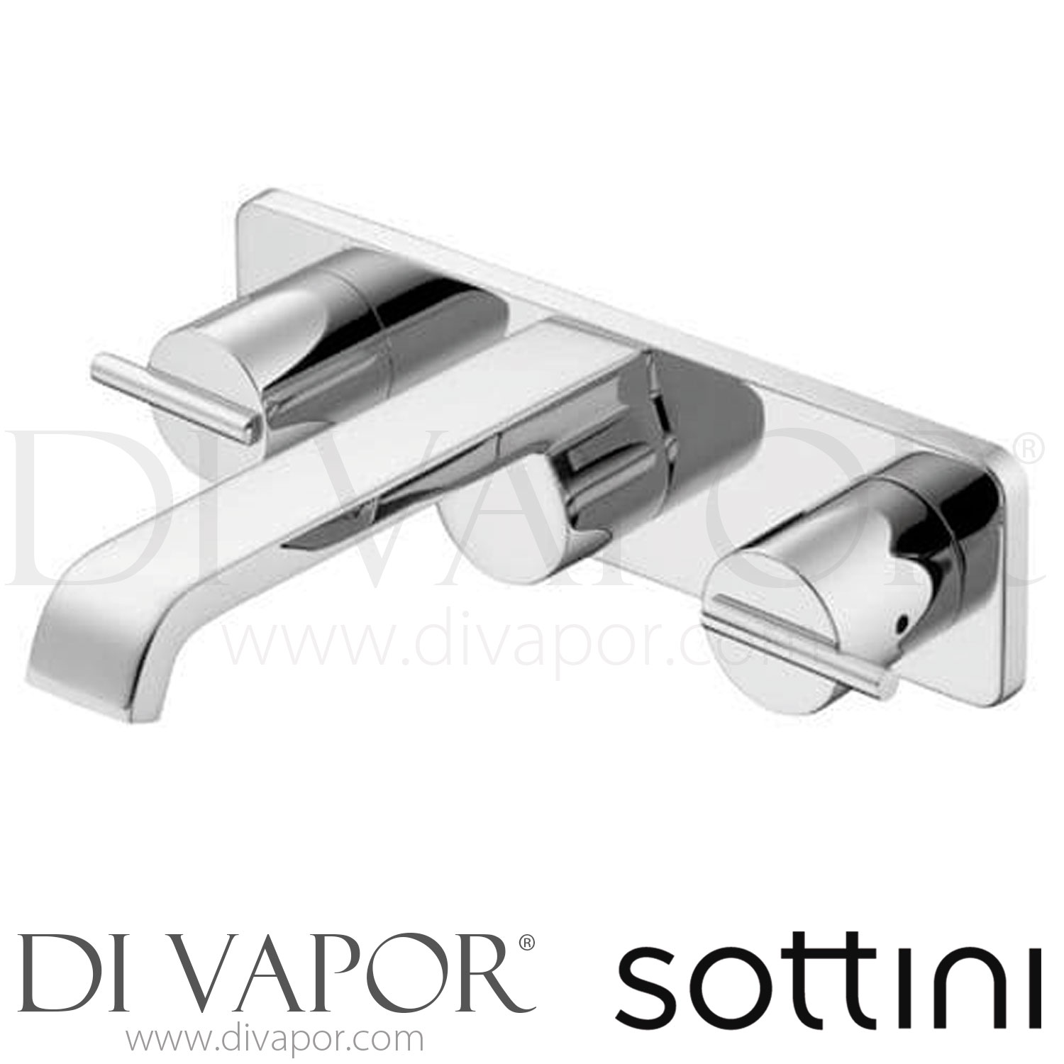 Sottini Mazaro Washbasin Mixer Wall Mounted Tap Spare Parts A6475AA GEN1