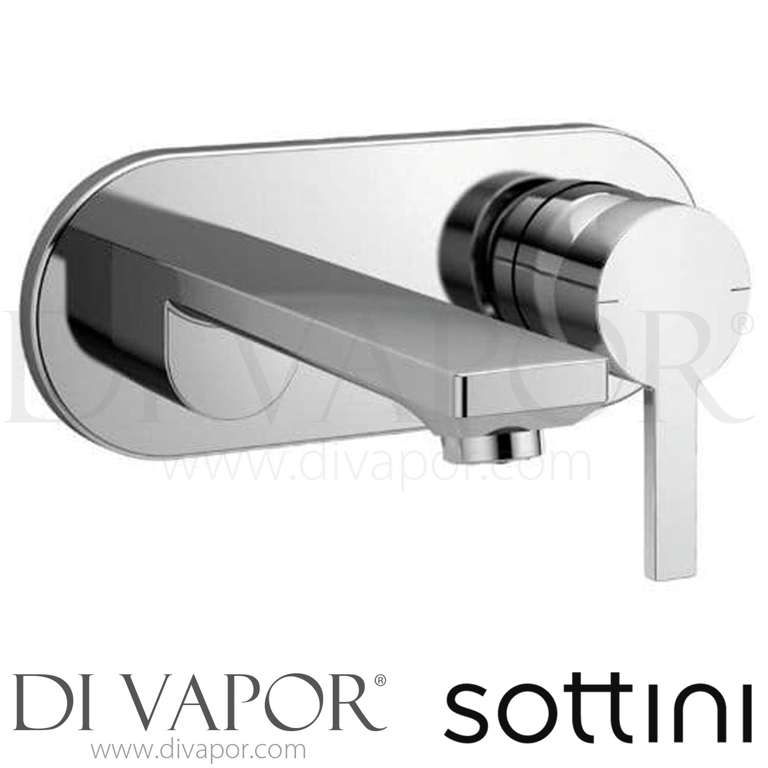 Sottini Ciane Single Lever Wall Mounted Basin Mixer Tap Spare Parts ...