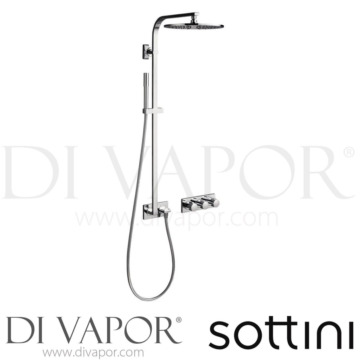 Sottini A6674AA Velino Shower Mixer Set Luxurious Spare Parts