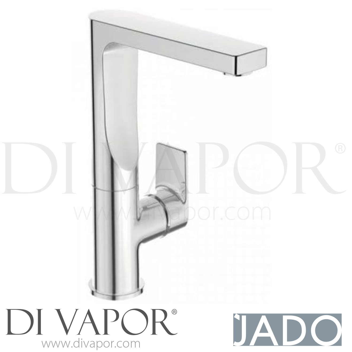 Jado A7111AA Edge Basin Mixer 5 L / Min with High Spout without Waste ...