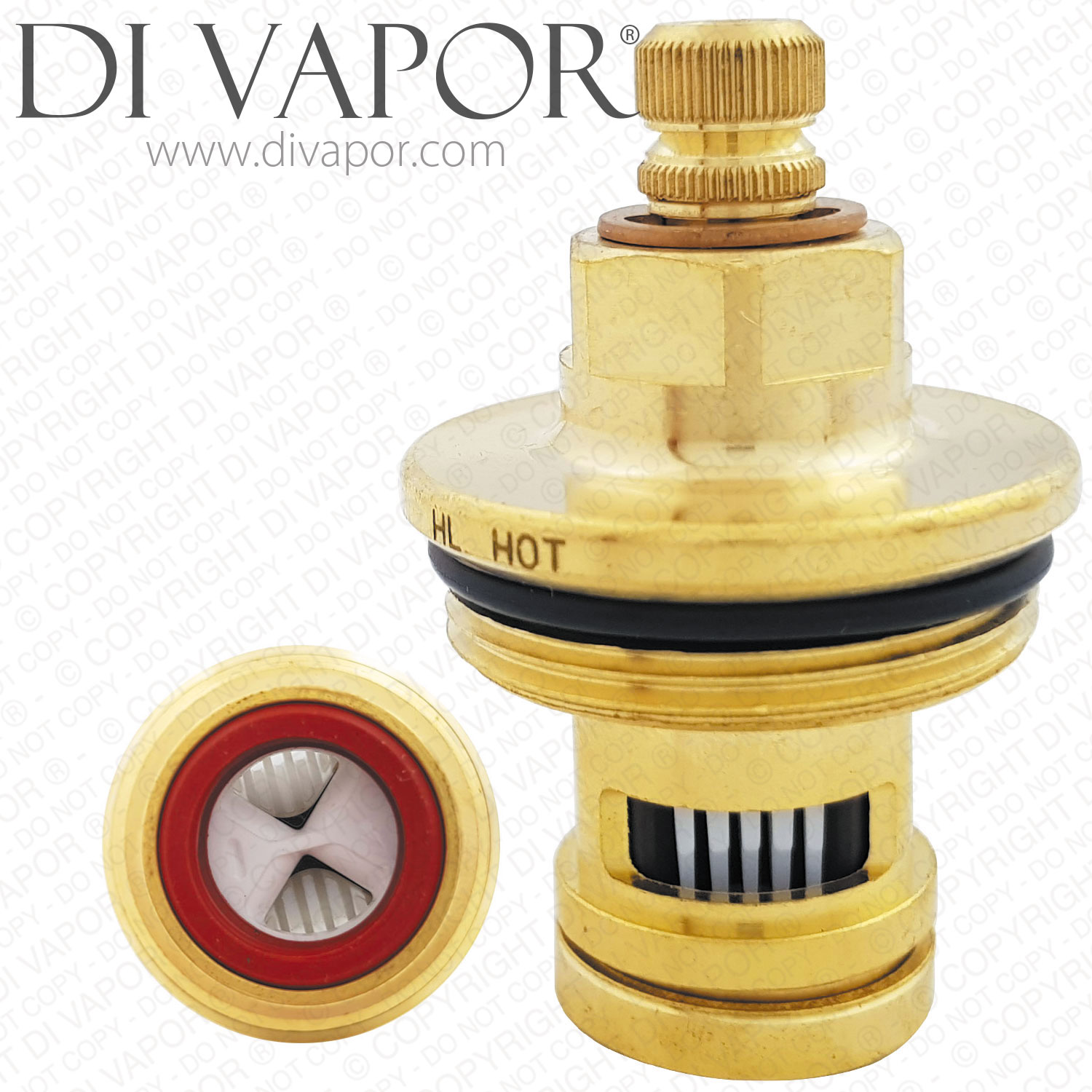 Blanco Borma Lux Ceramic Disc Tap Valve Cartridge - Hot - Anti ...