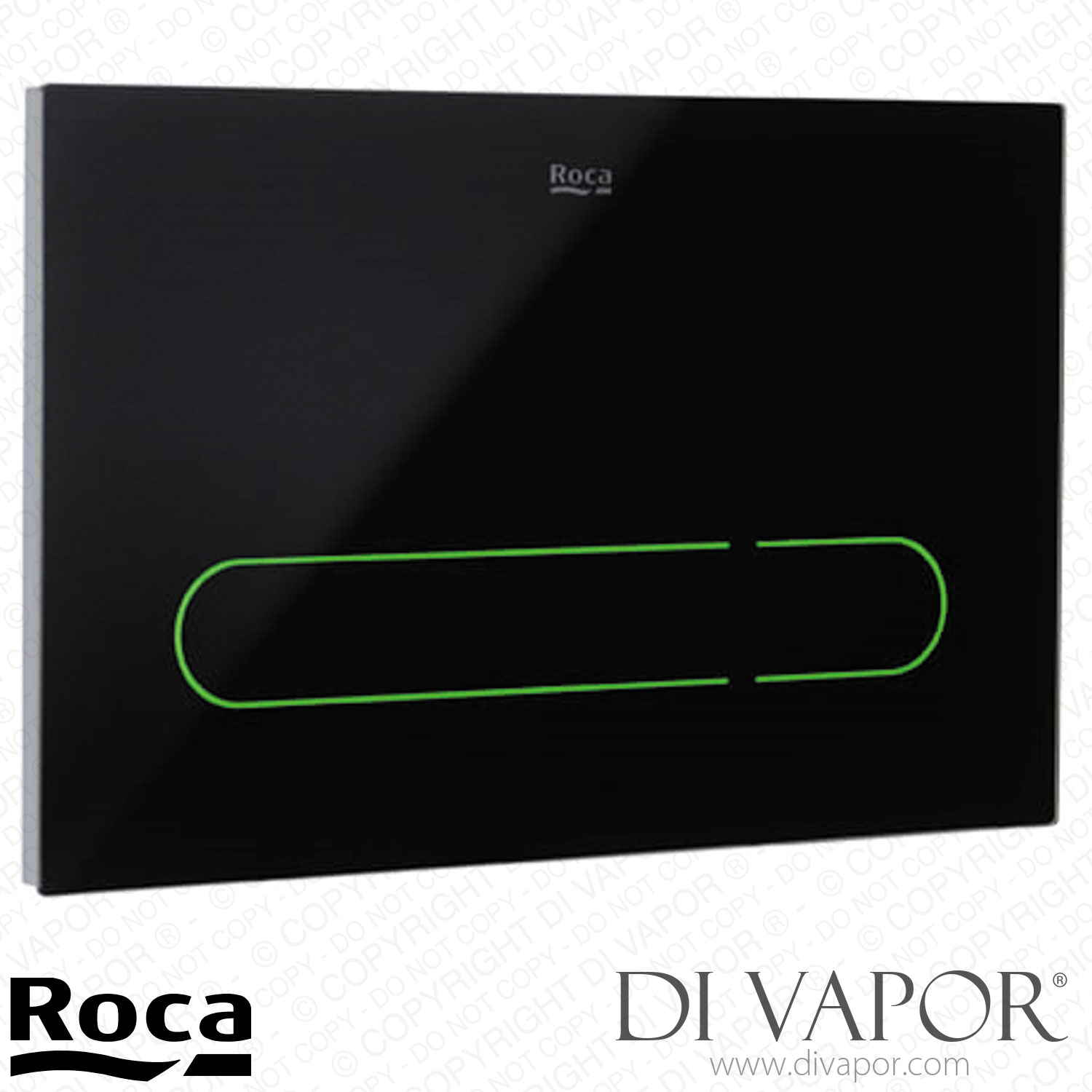Roca EP1 - Electronic Glass Finished Operating Plate for Concealed ...