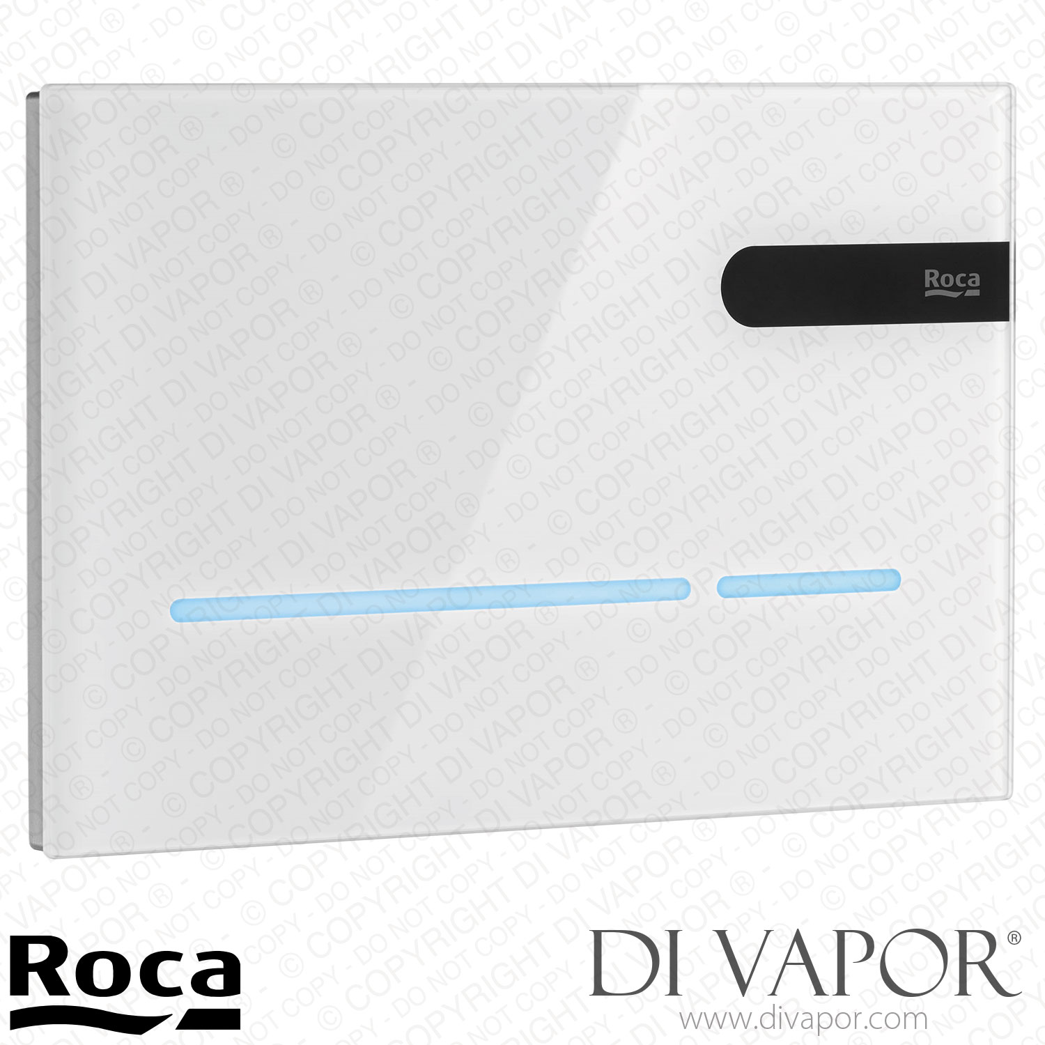 Roca EP2 (Compact Version) - Electronic Glass Finished Operating Plate ...