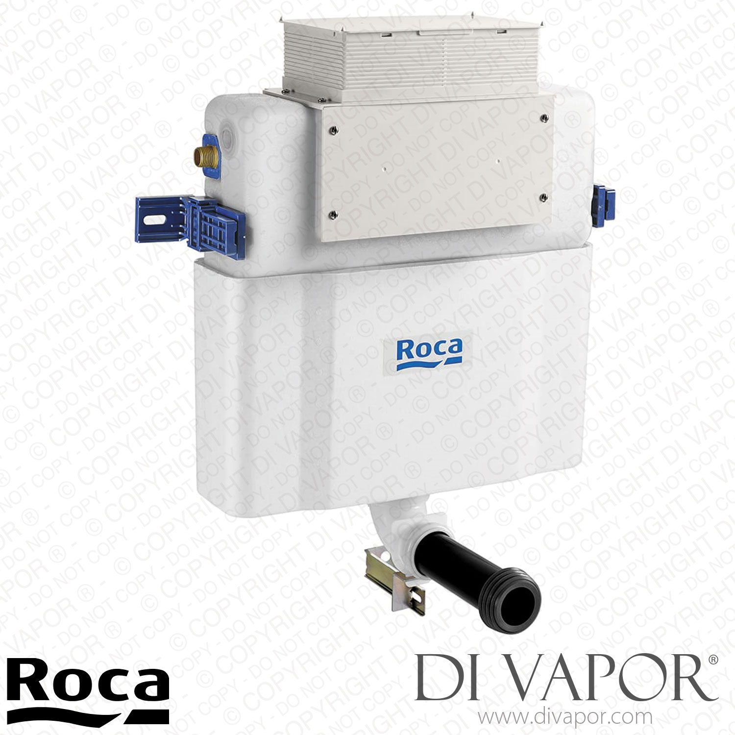 Roca BASIC TANK L with AG Valve (Under Window) 820mm High Concealed ...