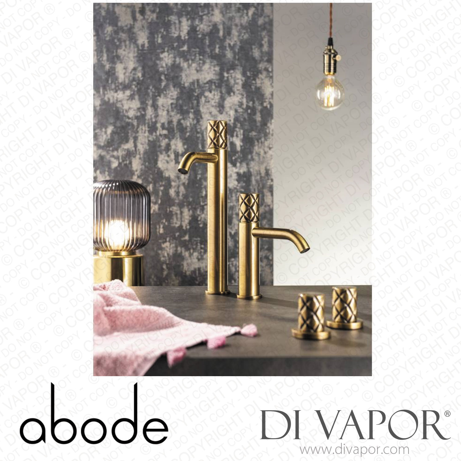 Abode AB2745 Kite Tall Basin Mixer in Antique Brass Spare Parts