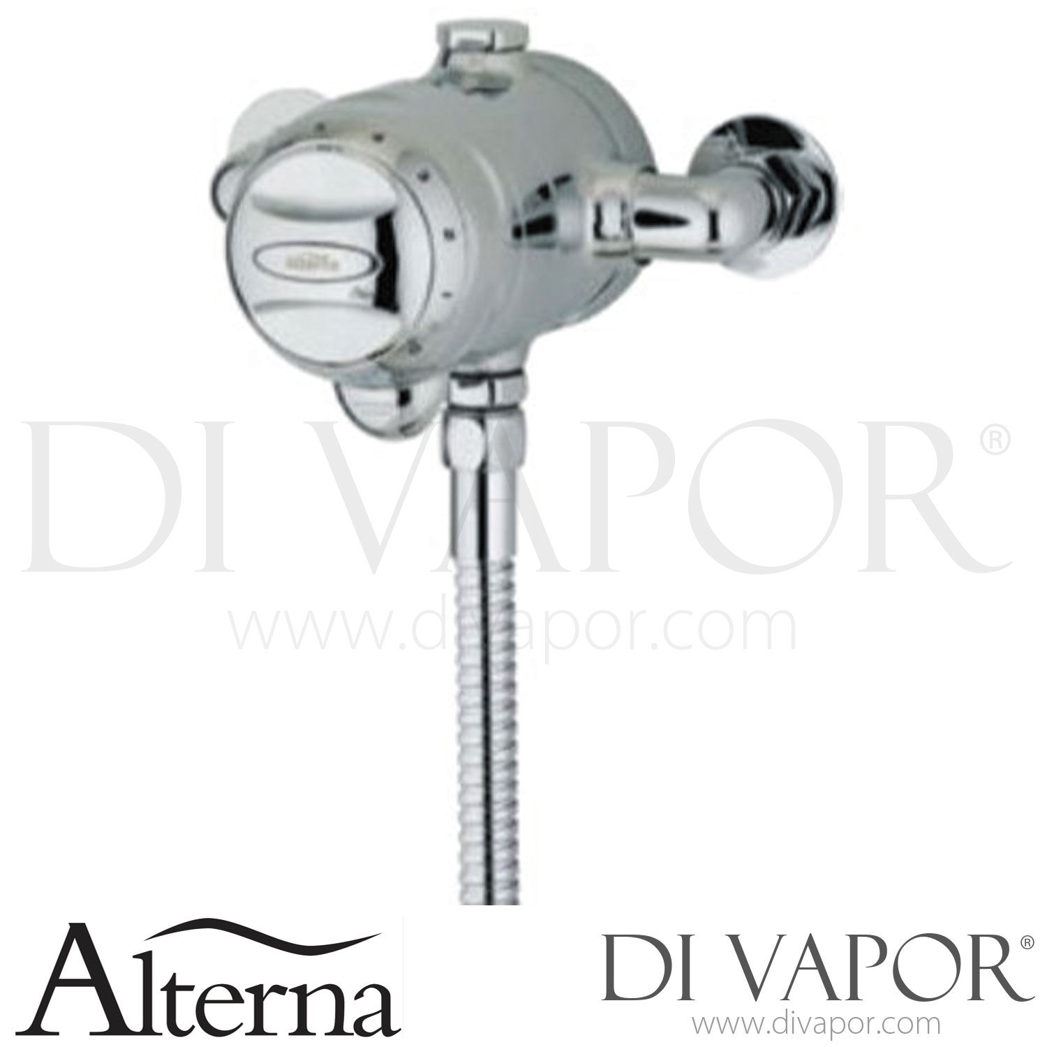 Alterna ALTOMOTC Omodeo Thermostatic Dual Control Concentric Valve ...