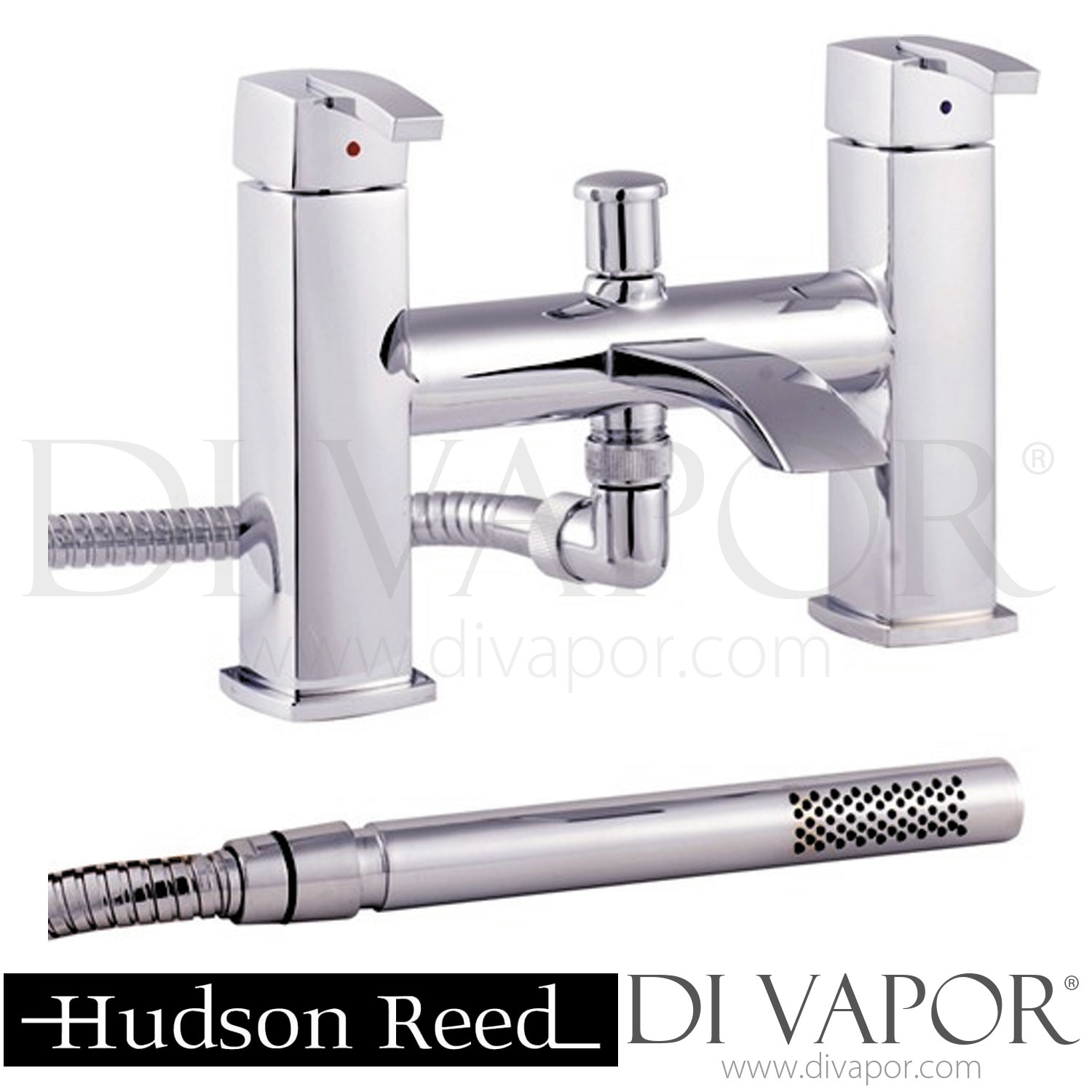 Hudson Reed ARC304 Arco Bath Shower Mixer with Shower Kit Spare Parts
