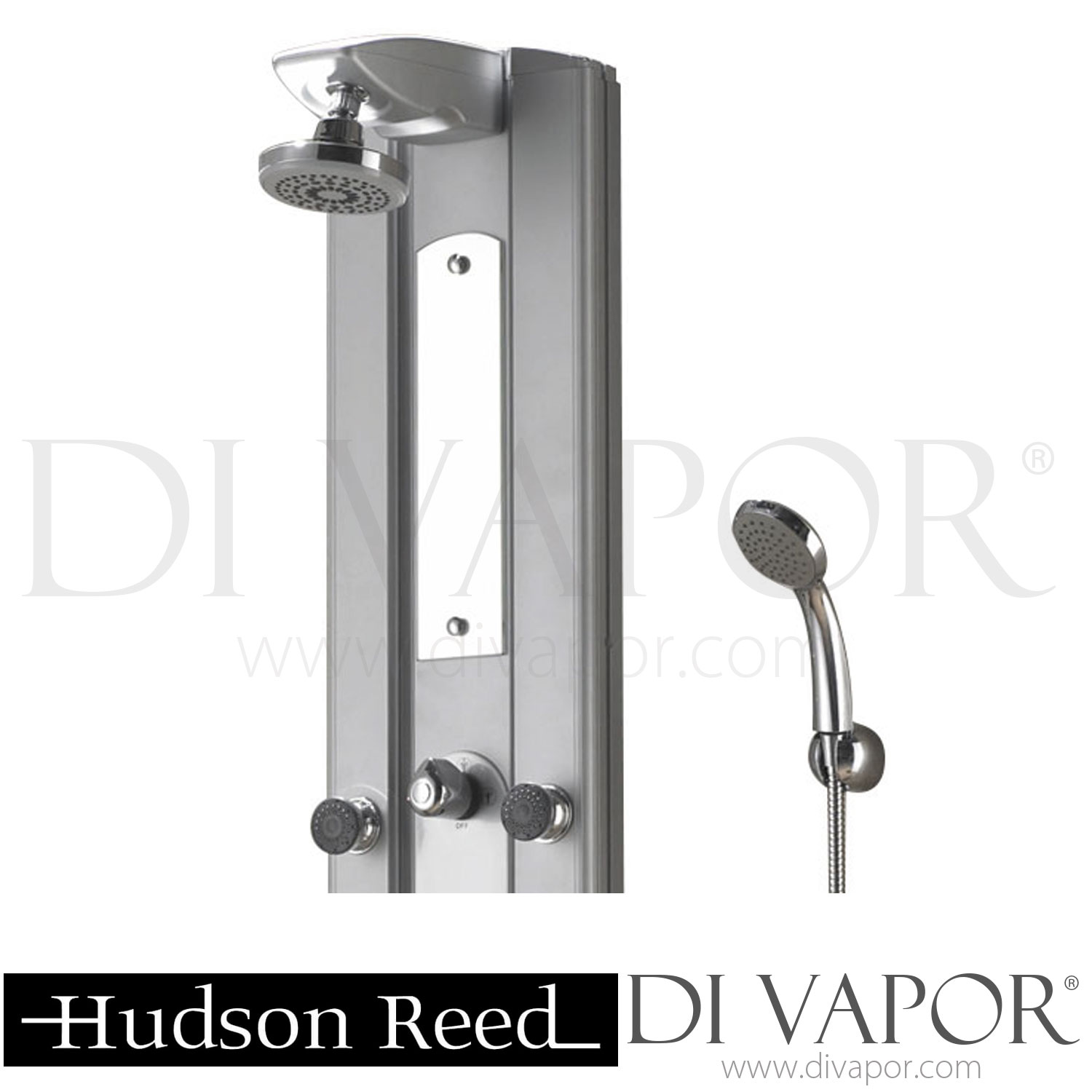 Hudson Reed/Ultra AS307 Dream Showers Stylo Thermostatic Shower Panel ...