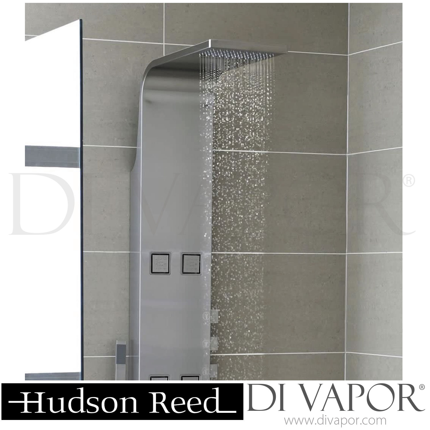 Hudson Reed AS326 Dream Showers Astral Thermostatic Shower Panel ...