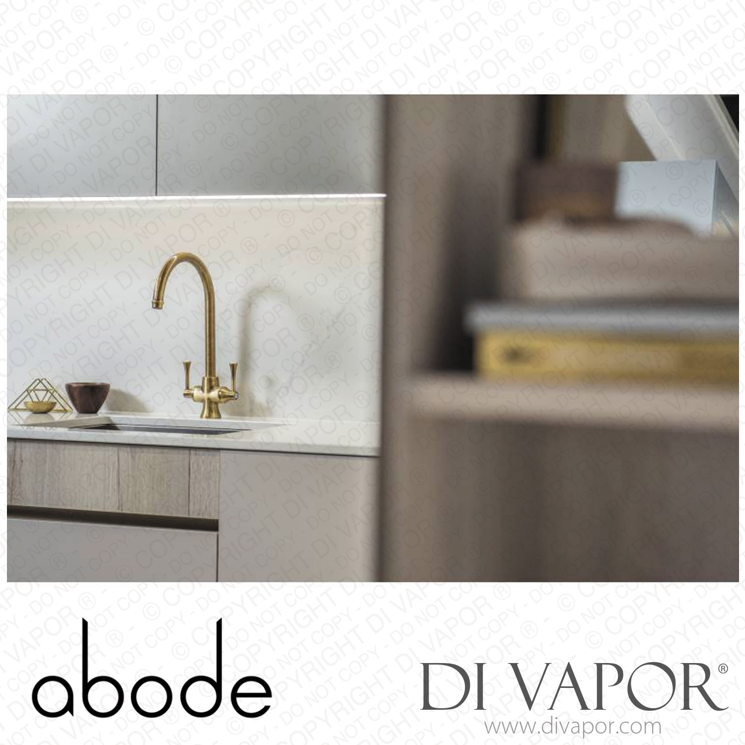 Abode AT1022 Gosford Monobloc in Antique Brass Spare Parts
