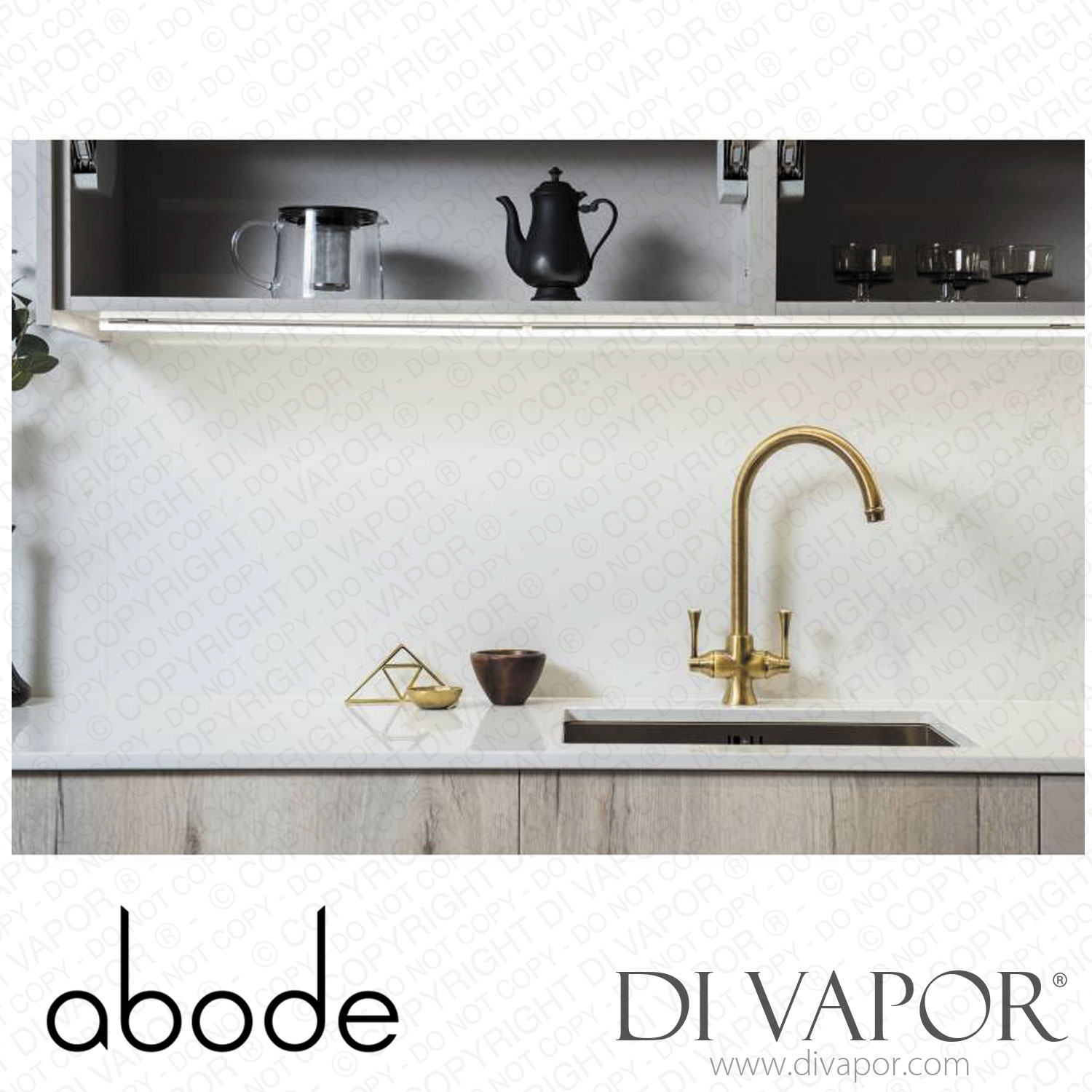 Abode AT1022 Gosford Monobloc in Antique Brass Spare Parts