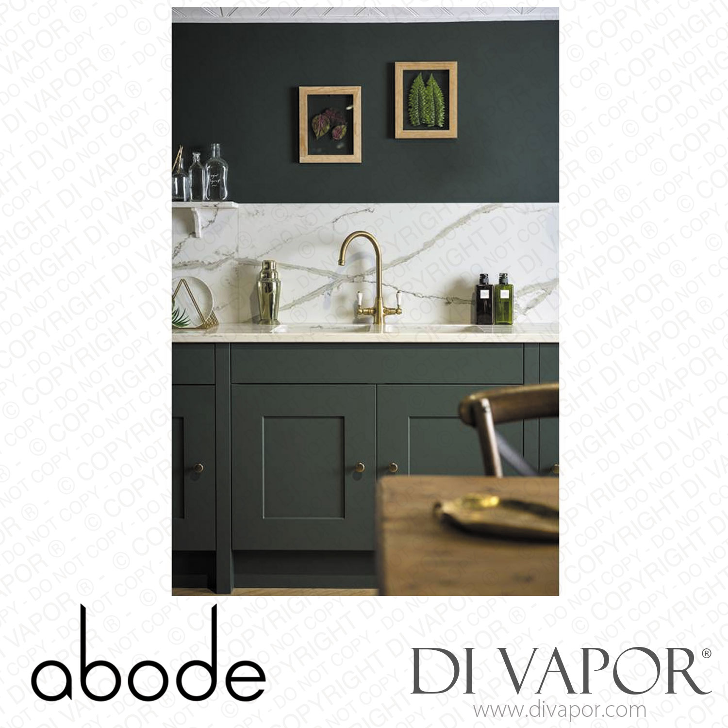 Abode AT1028 Ludlow Monobloc in Antique Brass Spare Parts