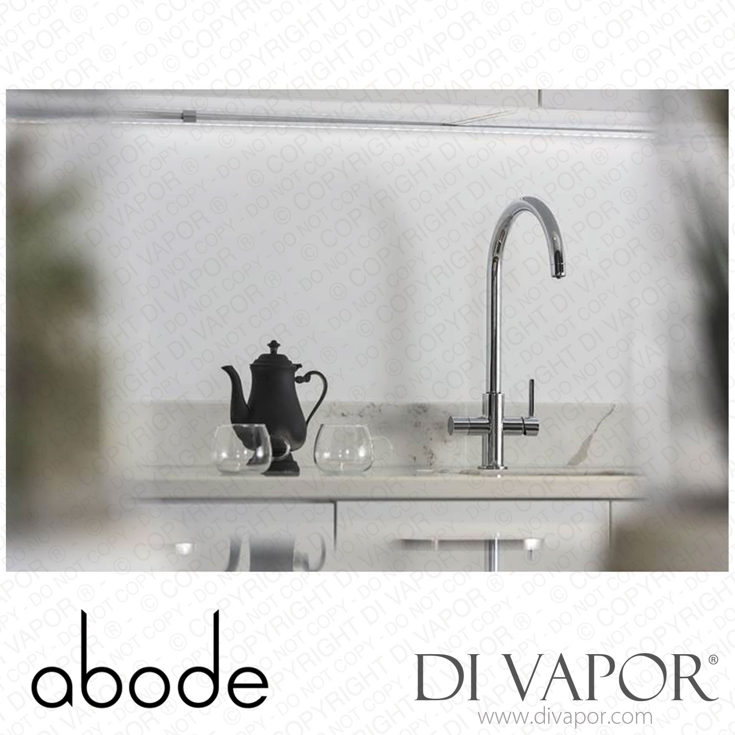 Abode AT2042 Puria Aquifier Water Filter Monobloc in Chrome Spare Parts