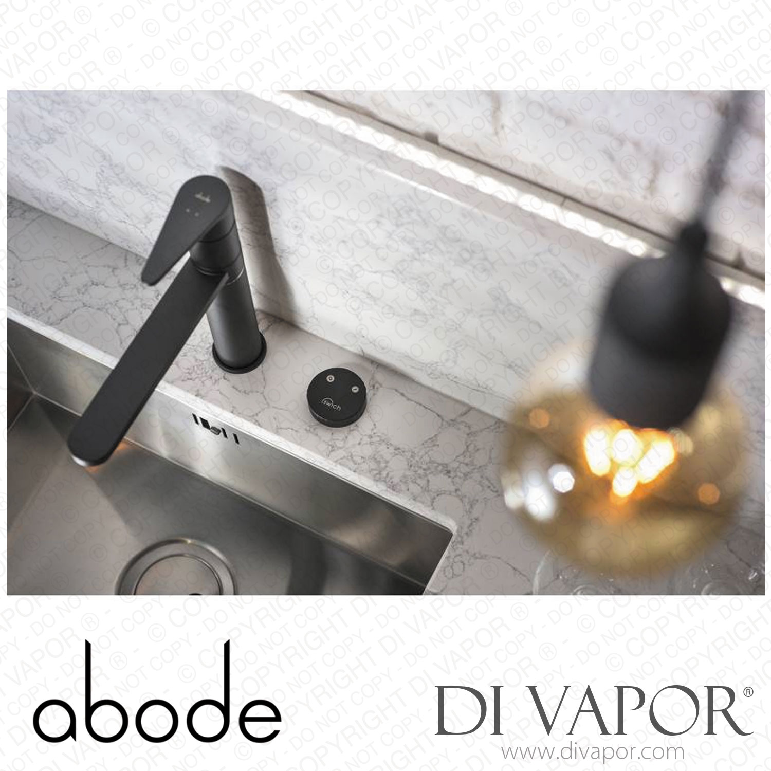 Abode AT2104 Prime Single Lever in Matt Black Spare Parts
