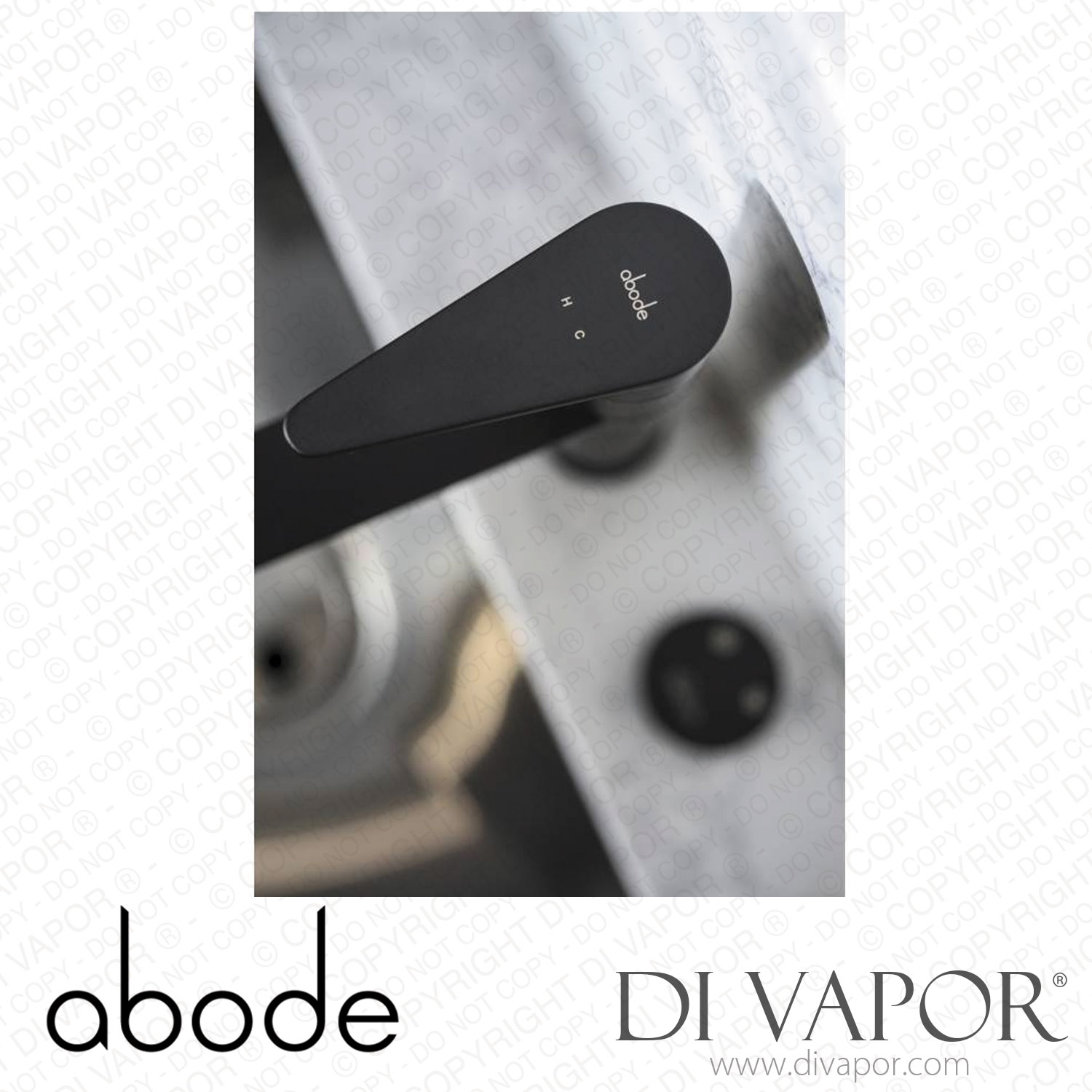 Abode AT2104 Prime Single Lever in Matt Black Spare Parts
