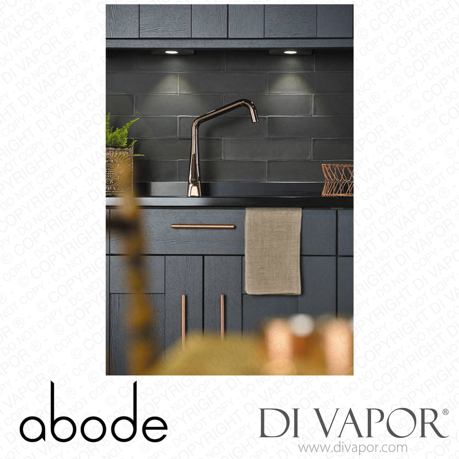 Abode AT2114 Coniq S Single Lever in Polished Copper Spare Parts