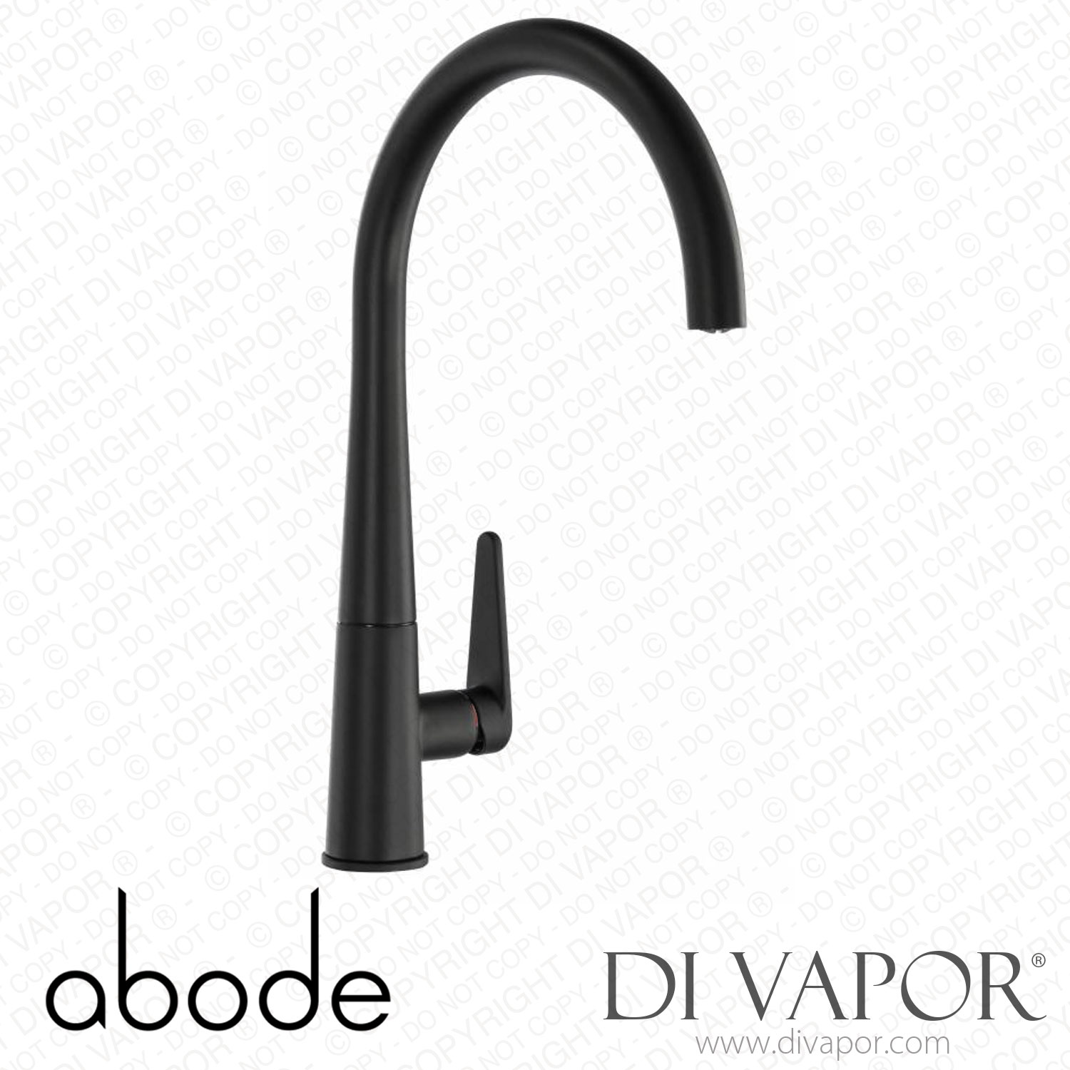 Abode AT2117 Coniq R Single Lever in Matt Black Spare Parts
