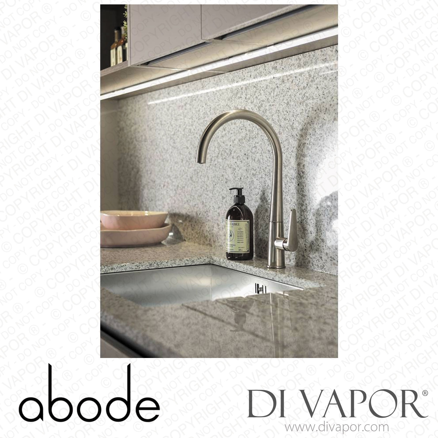 Abode AT2117 Coniq R Single Lever in Matt Black Spare Parts