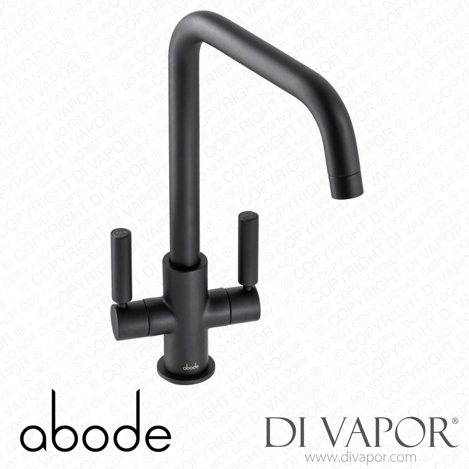 Abode AT2145 Globe Quad Monobloc in Matt Black Spare Parts