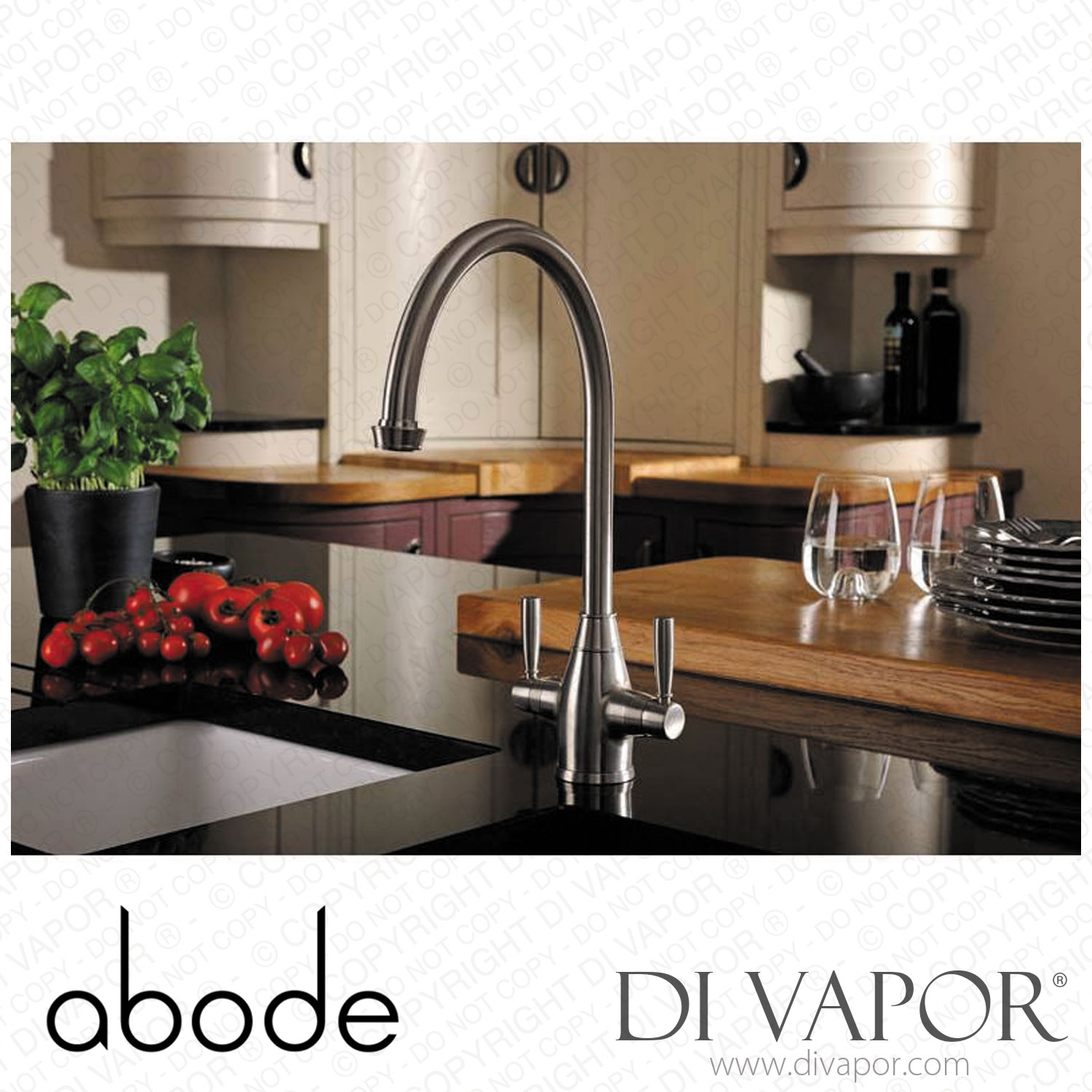 Abode AT3012 Brompton Monobloc in Chrome Spare Parts
