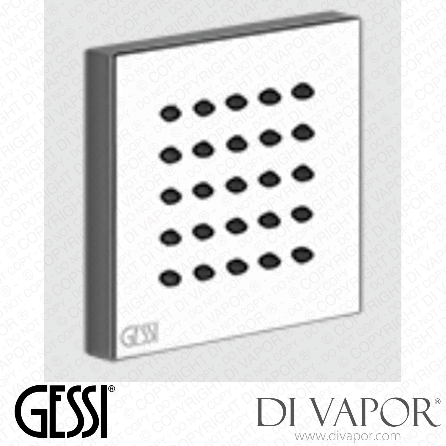 Gessi Lateral Body Jet (Art. 32973) Spare Parts