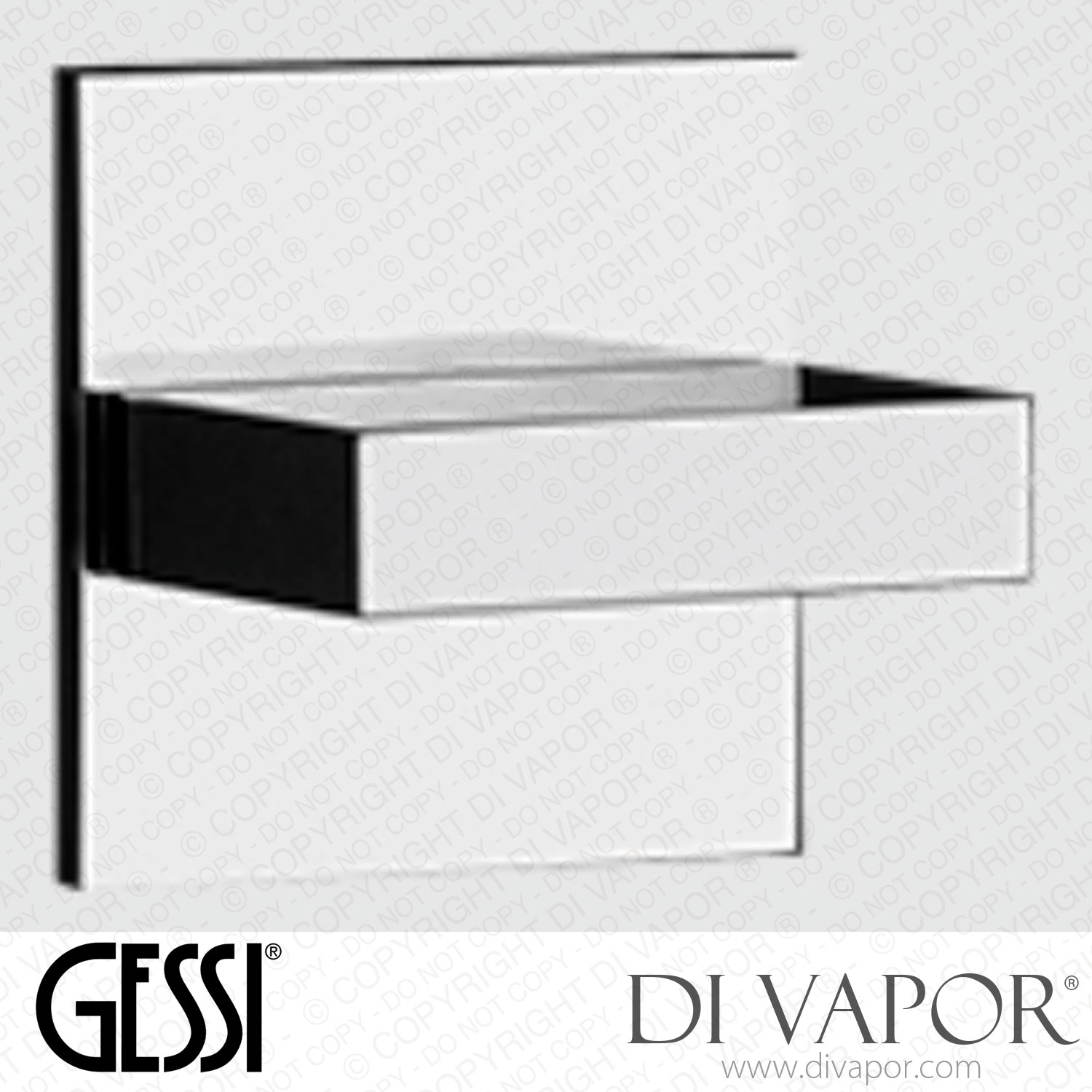 Gessi External Parts For Stop Valve For Thermostatic High-capacity ...