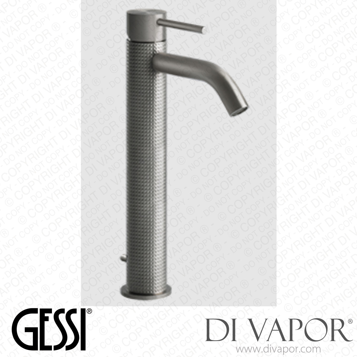 Gessi Basin Mixer High , Short Spout, Flexible Connections, With Waste (Art. 54404) Spare Parts