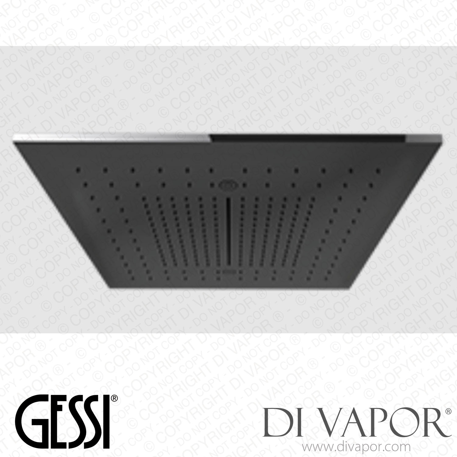Gessi Cover For 500x500 Multifunction System (Art. 57016) Spare Parts