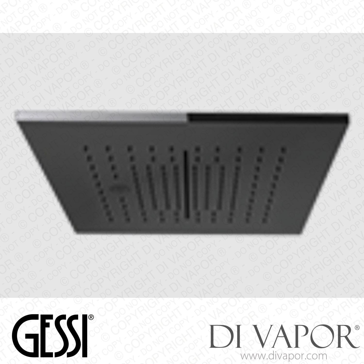 Gessi Cover For 350x350 Multifunction System (Art. 57875) Spare Parts