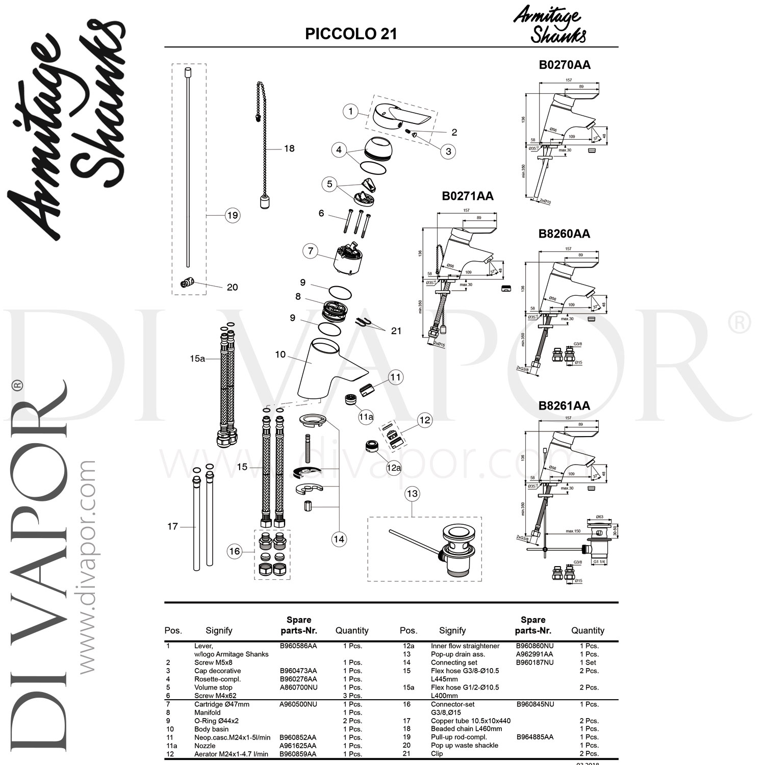 Piccolo Parts Diagram